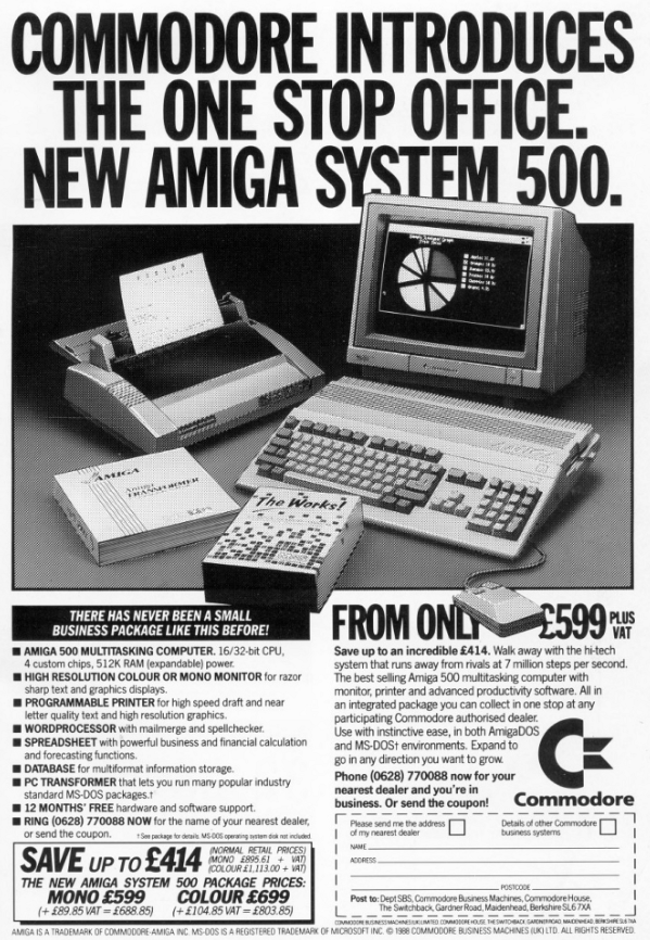NEW AMIGA SYSTEM 500 ( Ads ) - Amigaland.com V7